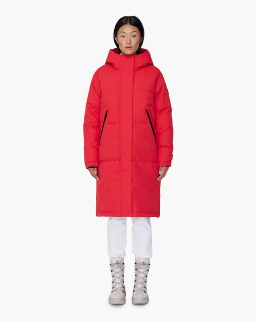 QUARTZ CO. Ines Hooded Down Winter Jacket